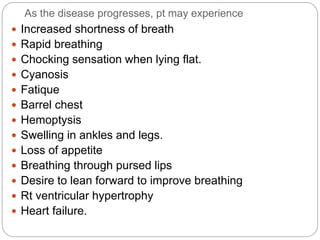 Nursing Care of Emphysema patient .pptx