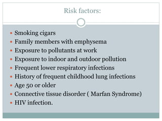 Nursing Care of Emphysema patient .pptx