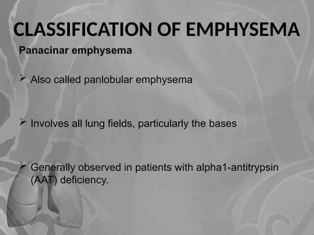 All you want about Emphysema definition etc | PPT