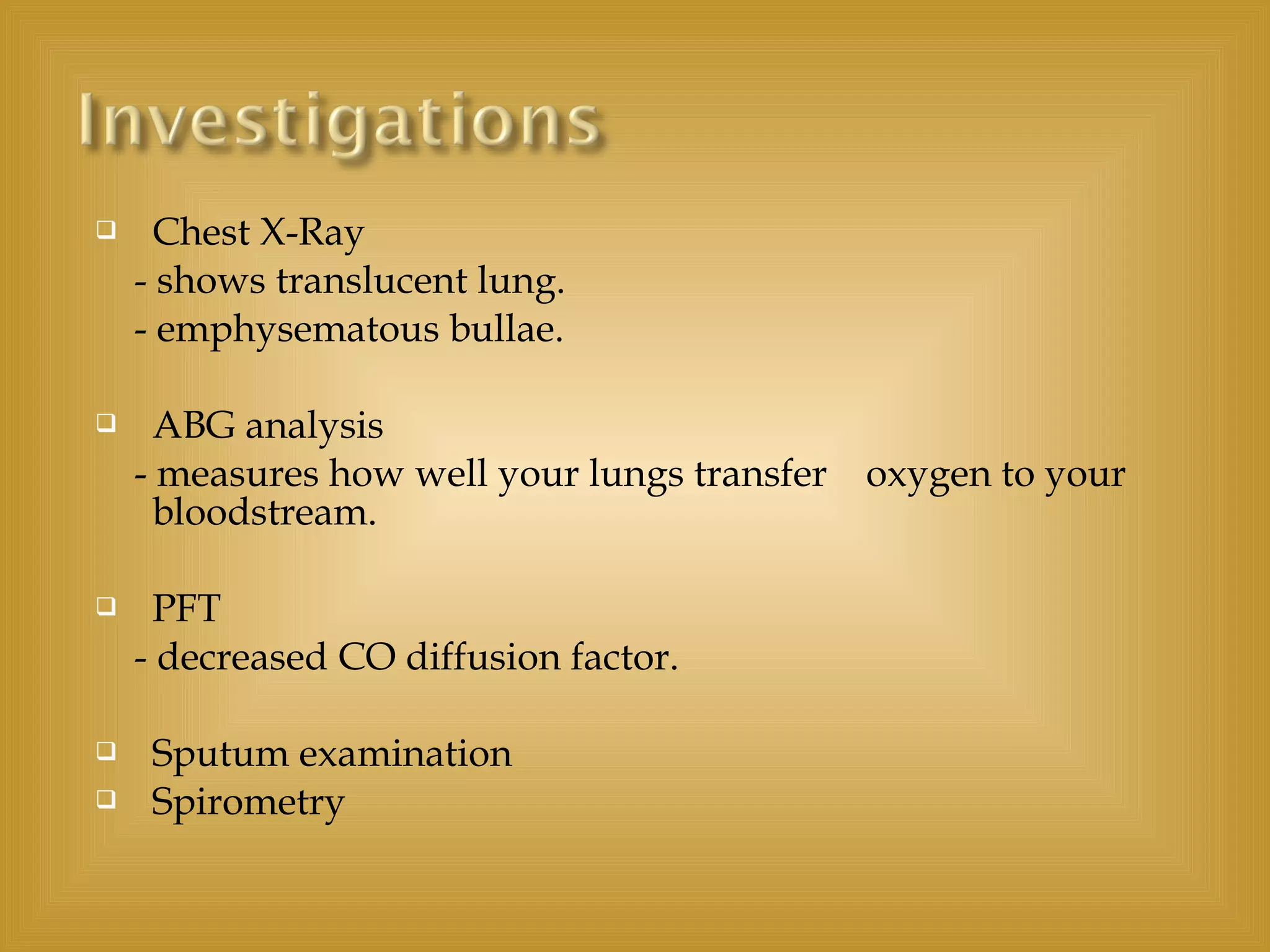 Emphysema (C.O.P.D.) | PPT