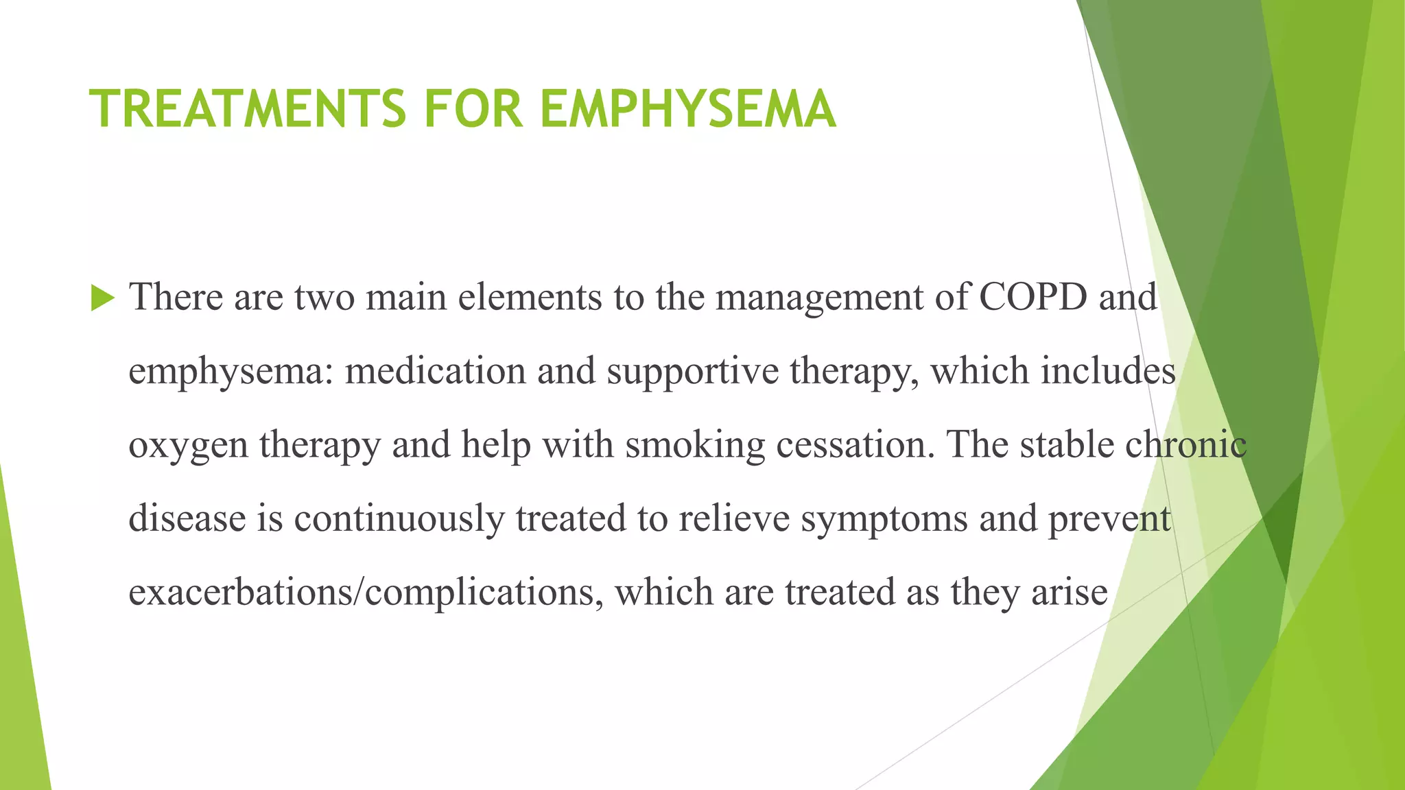 Emphysema PPT | PPTX