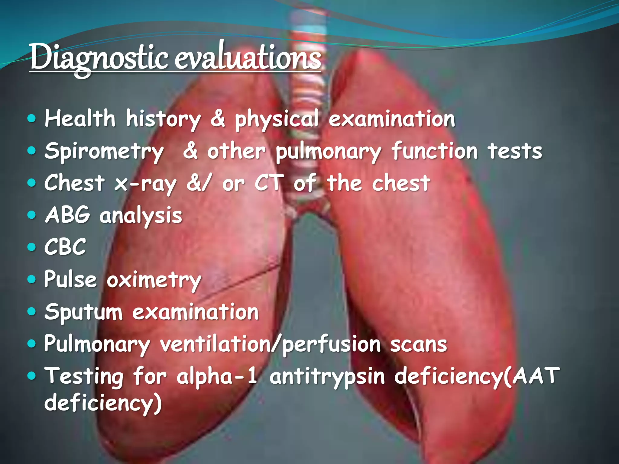 Emphysema ppt | PPTX