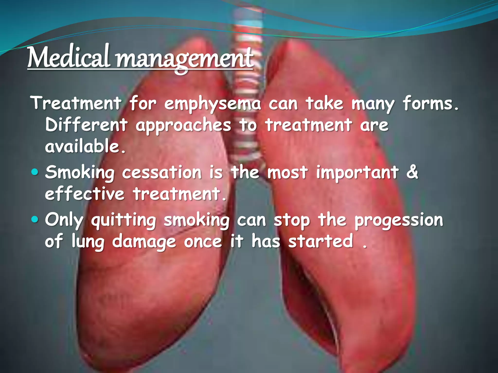 Emphysema ppt | PPTX