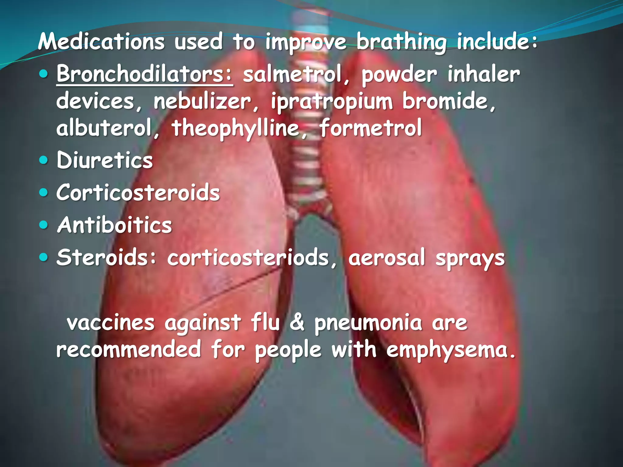 Emphysema ppt | PPTX