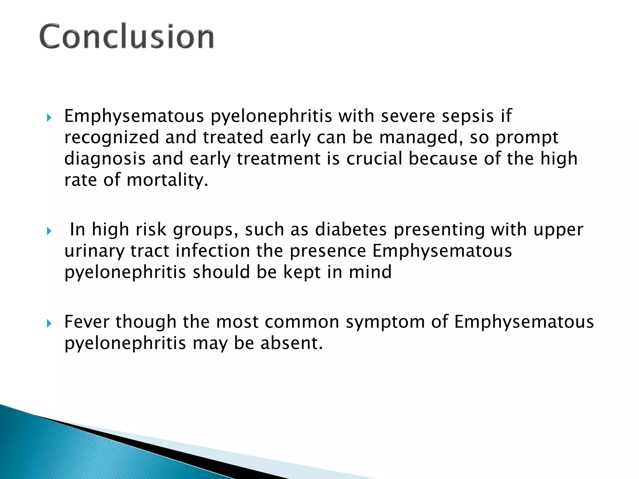 Emphysematous pyelonephritis- case discussion | PPTX