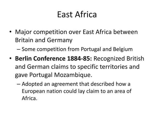 Empire building in africa | PPTX | Crime & Harmful Acts to Individuals ...