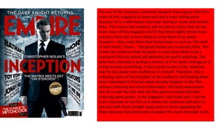 Empire film magazine analysis | PPTX