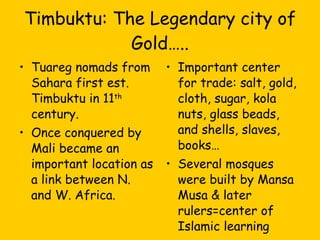 Empire Of Mali | PPT