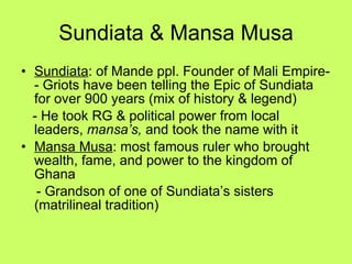 Empire Of Mali | PPT