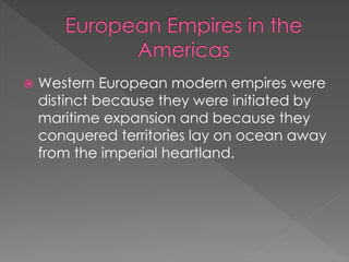 Empires and encounters | PPTX