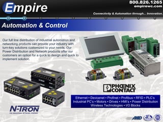 Empire Wire & Supply Factory Controls and Automation | PPT