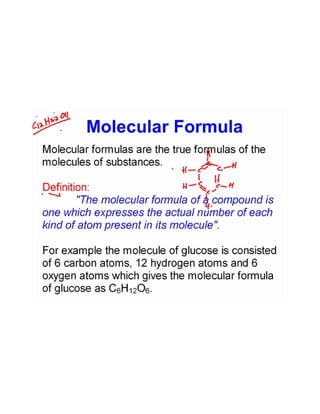 Structural Formula Definition
