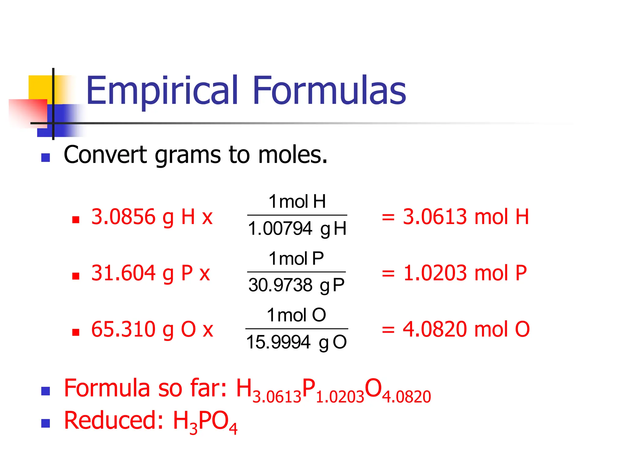 Empirical_and_Molecular_Formulas.ppt | Chemistry | Science