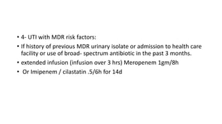 empirical antibiotics.pptx to describe antibiotica | PPTX