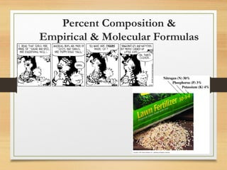 Empirical & Molecular Formulas of Compounds | PPT