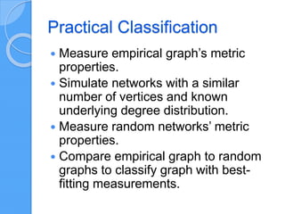 Empirical Network Classification | PPT