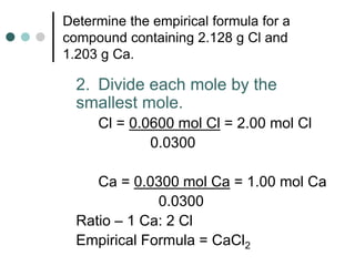 Empirical-Molecular formula(Empirical-Molecular formula).ppt