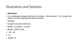 Empirical relationship between averages | PPTX
