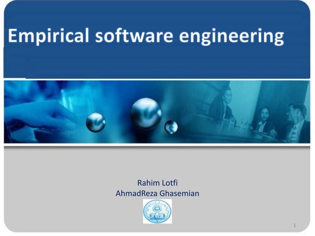 Empirical Software Engineering | PDF | Computer Software and Applications | Computing