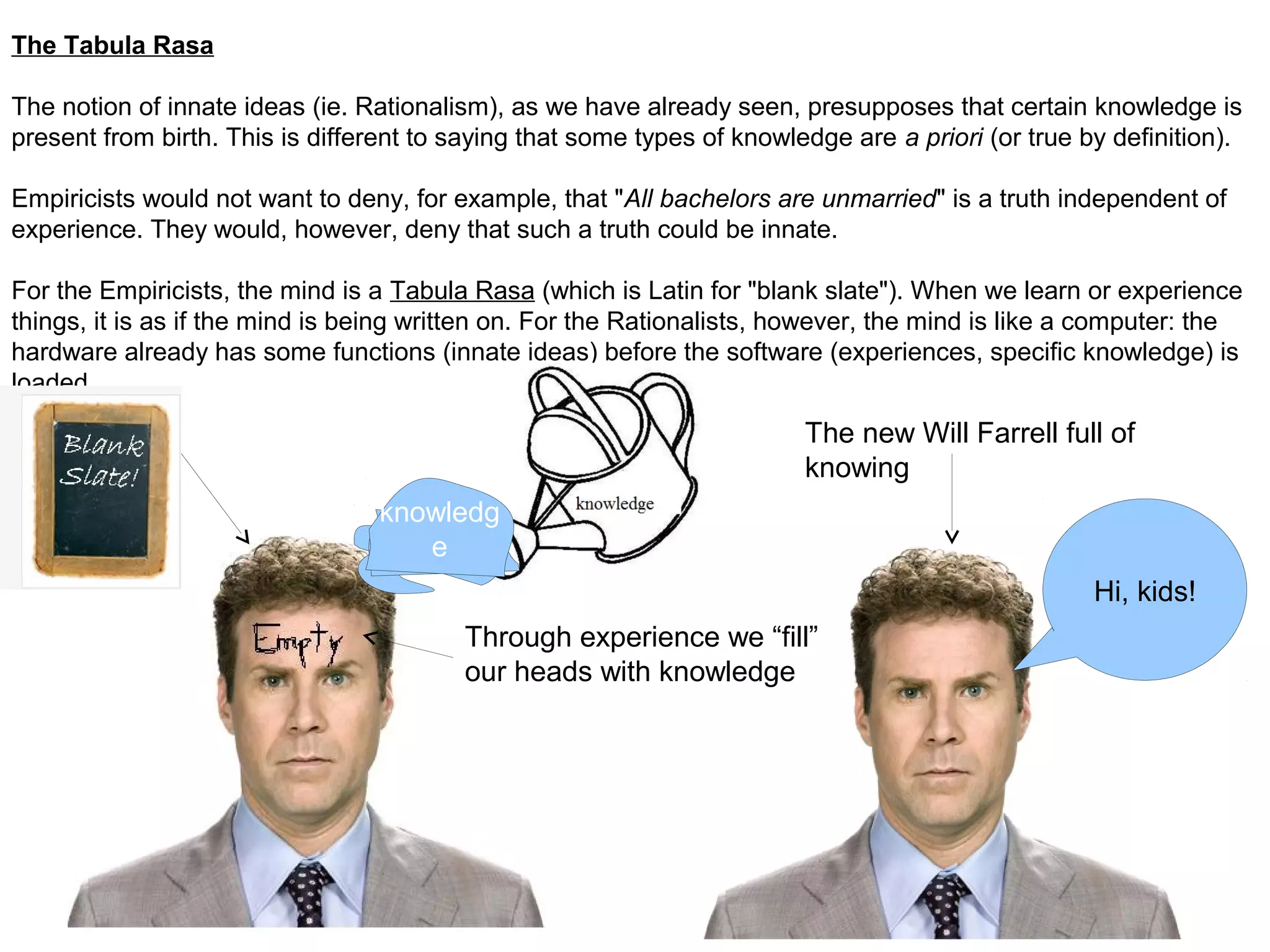 Empiricism learning theory | PPT