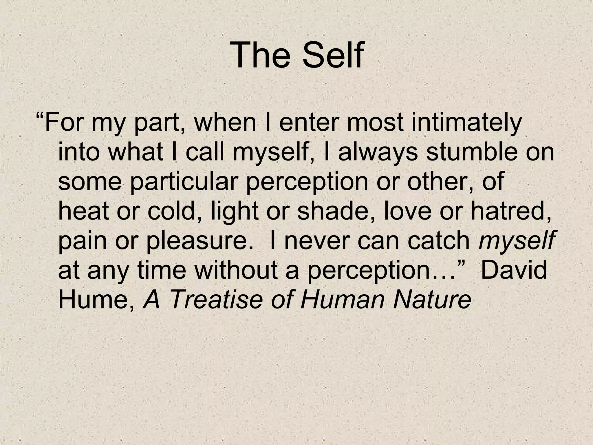 Empiricist epistemology – Hume & Kant | PPT