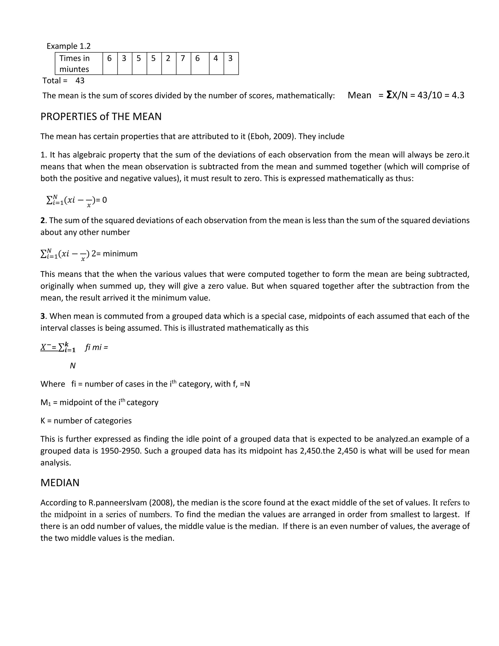 Empirics of standard deviation | PDF