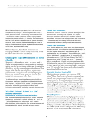 Enterprise Master Patient Index - IBM White Paper | PDF
