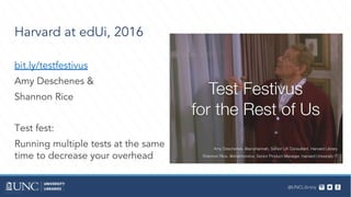 Test Fest and the Tale of Too Many Post-its | PDF
