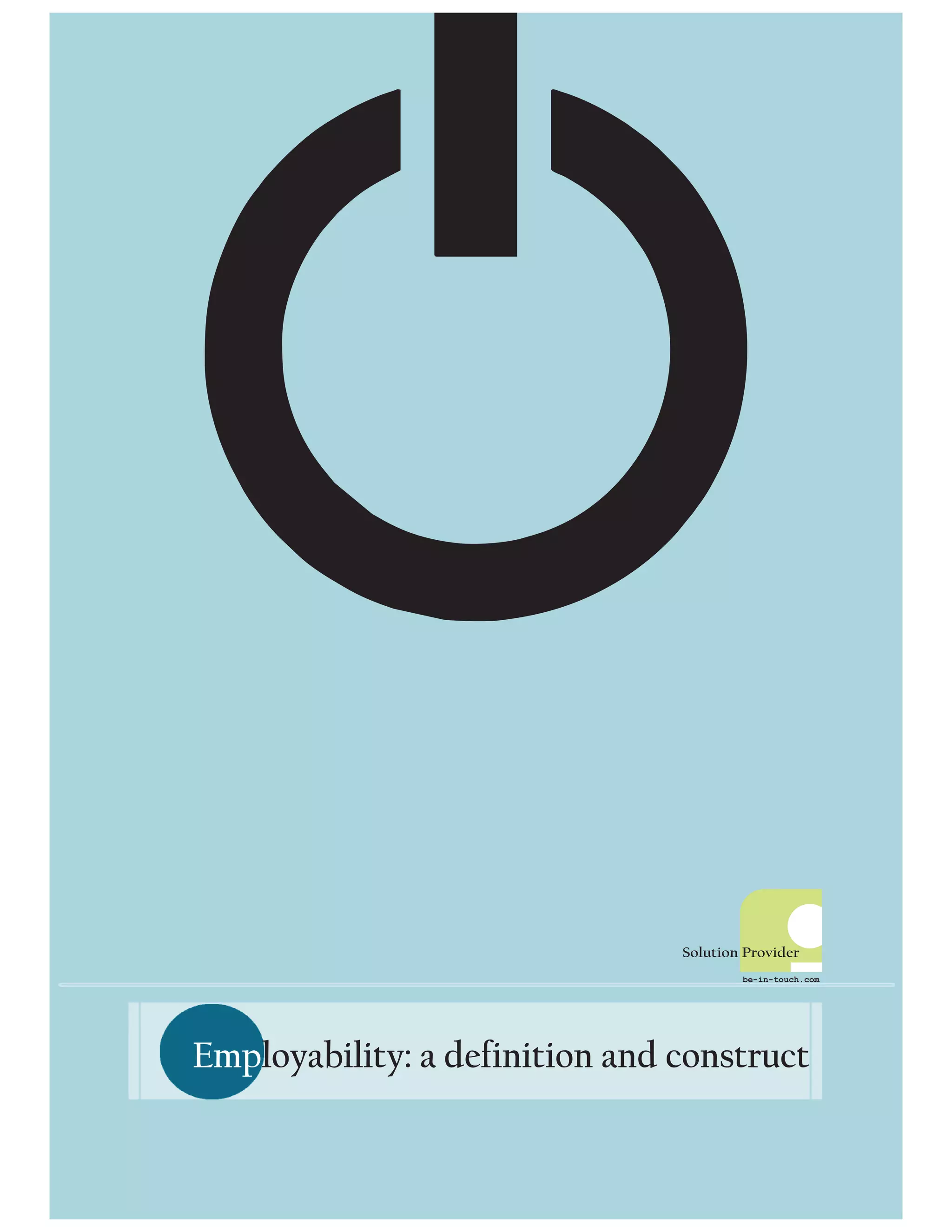 The India Employability Index: Curtainraiser | PDF