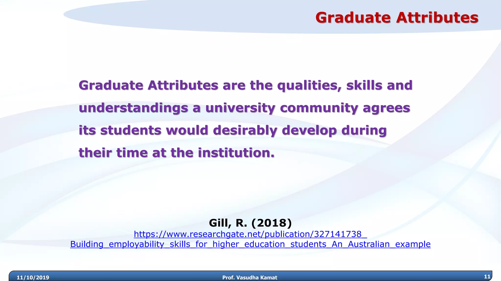 Employability in higher education v kamat 11102019 | PDF