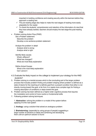 Employability skill for CBE | PDF