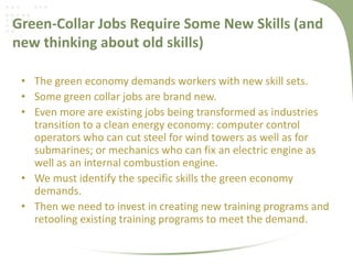 Employability Skills For Green Jobs | PPTX
