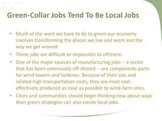 Employability Skills For Green Jobs | PPTX