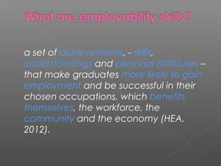 Employability via community challenge | PPT