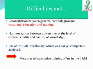 Employability within the LMD system: The next step towards a ...