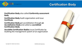 ISO 9001:2015 Awareness | PPTX