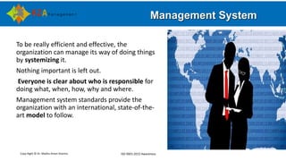 ISO 9001:2015 Awareness | PPTX