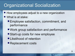 Employee socialization & orientation | PPT
