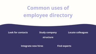 Employee Directory Software | PDF