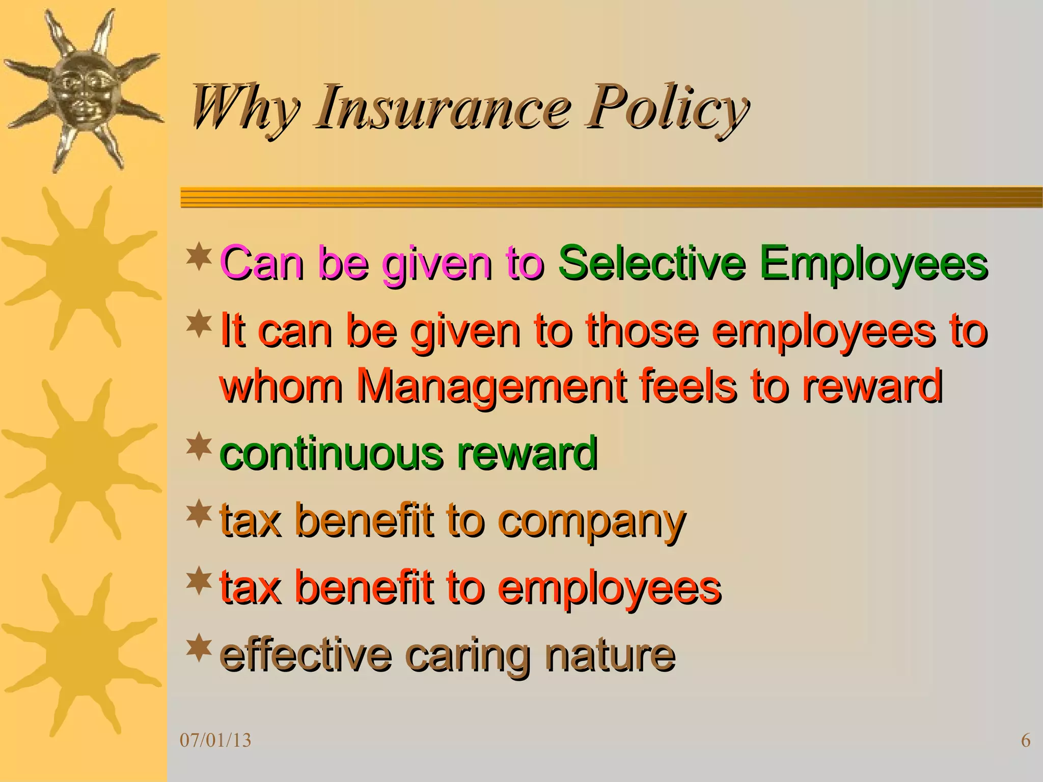 Employee employer insurance scheme | PPT