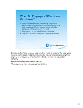 Employee Home Purchase Programs | PPT