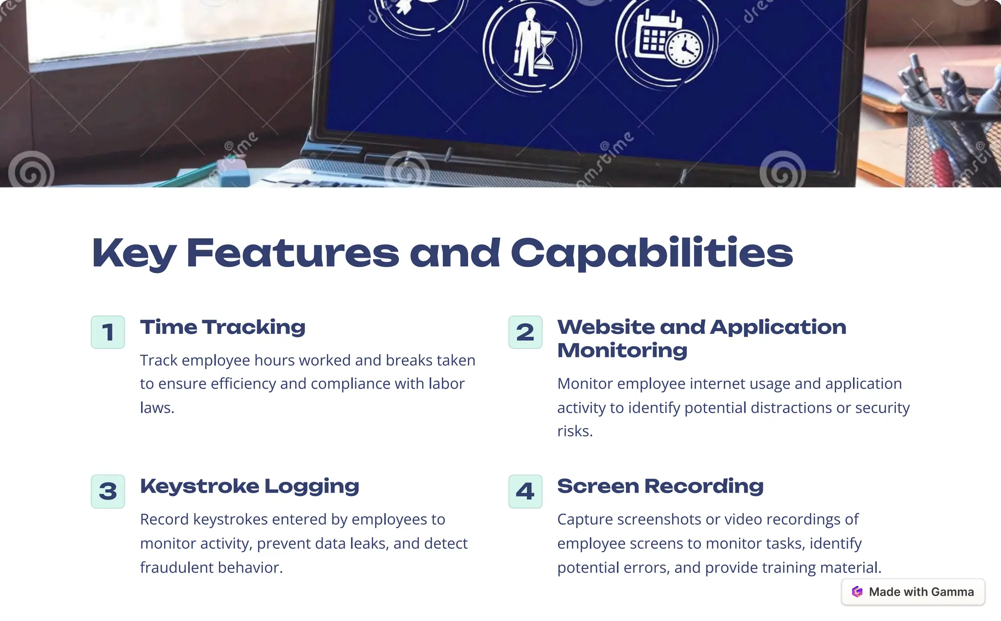employee monitoring software - workforcenext | PDF