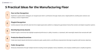 Rewards and Recognition in Manufacturing industry | PPTX