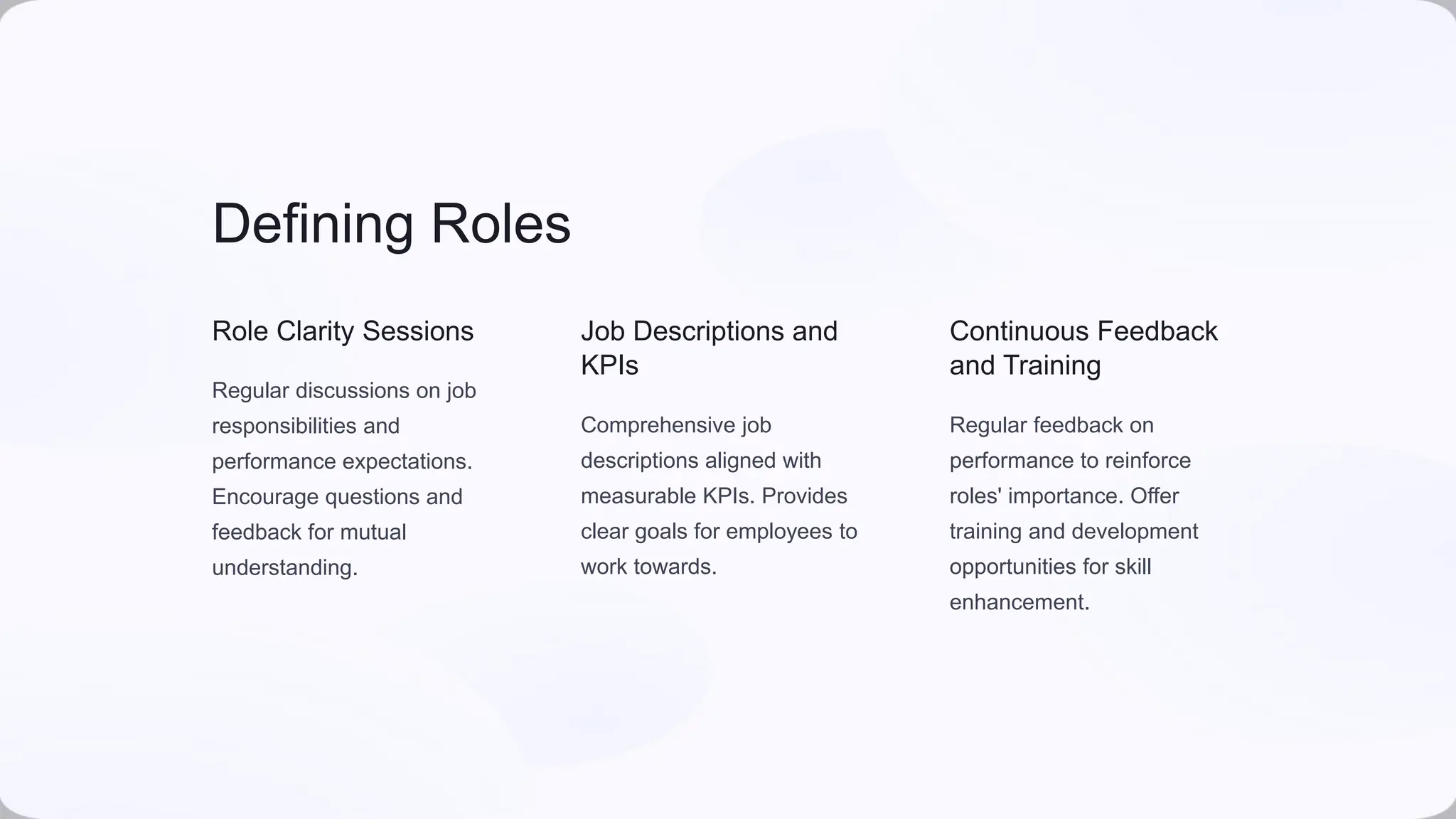 Employee Roles & Responsibilities: Driving Organizational Success | PPTX