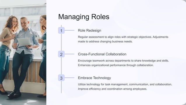 Employee Roles & Responsibilities: Driving Organizational Success | PPTX