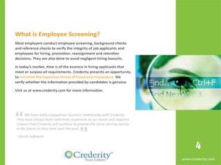 Employee Screening Ppt