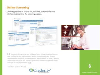 Employee Screening | PPS