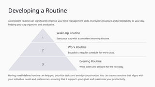 Effective Time Management Employee Training | PPTX