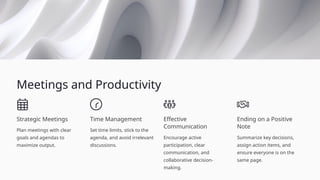 Effective Time Management Employee Training | PPTX | Email | Internet