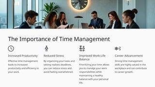 Effective Time Management Employee Training | PPTX | Email | Internet